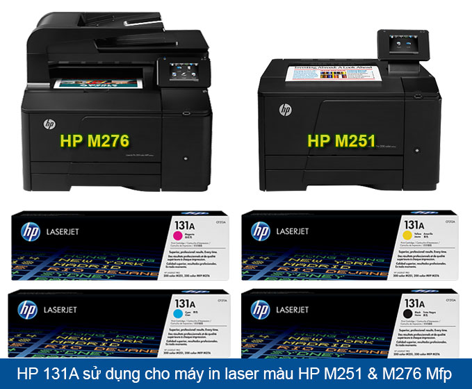 Muc In Dung Cho May Hp Laserjet Pro 200 Color Printer M251nw Cf147a ...